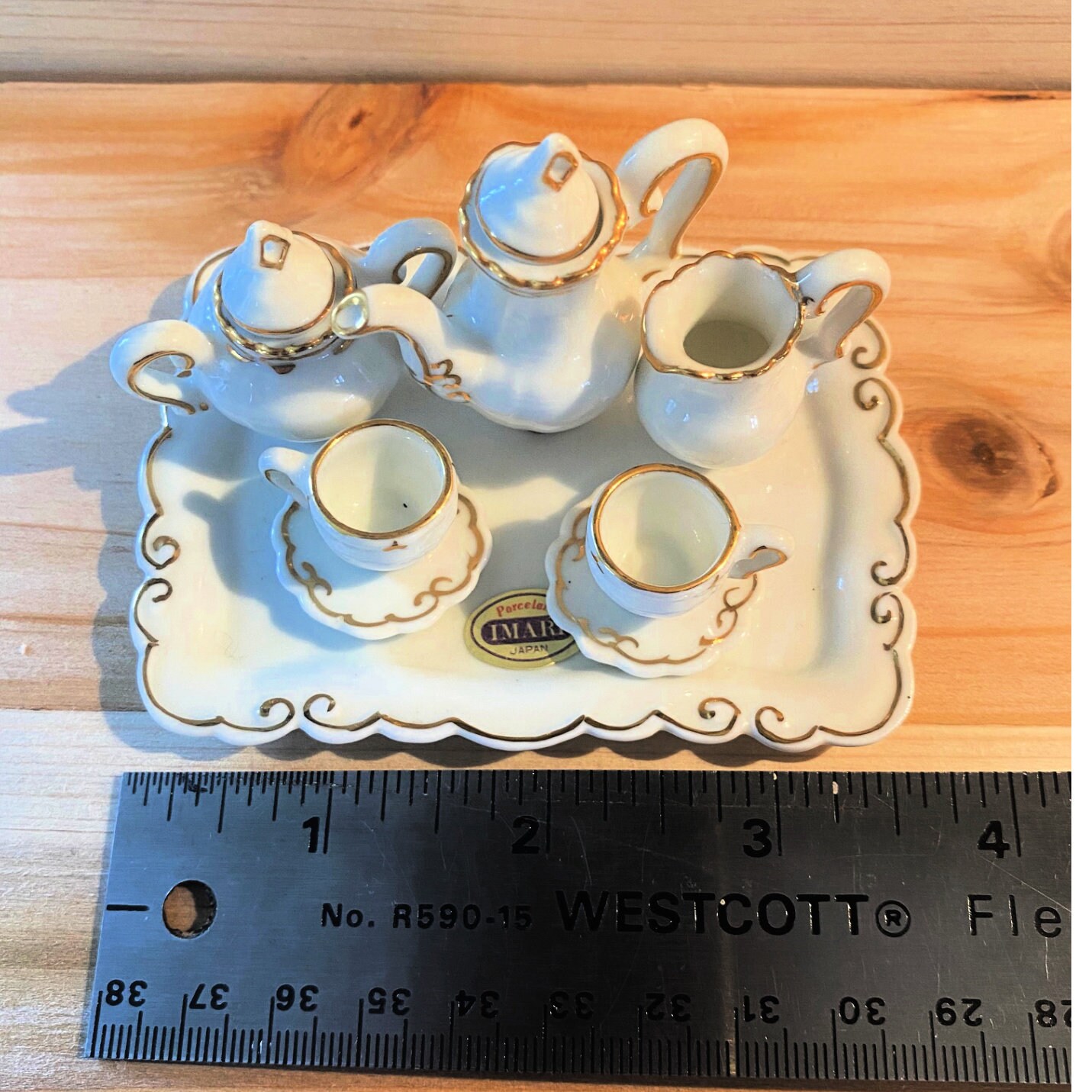 Lovely Miniature Porcelain Tea Sets Collectible - Etsy