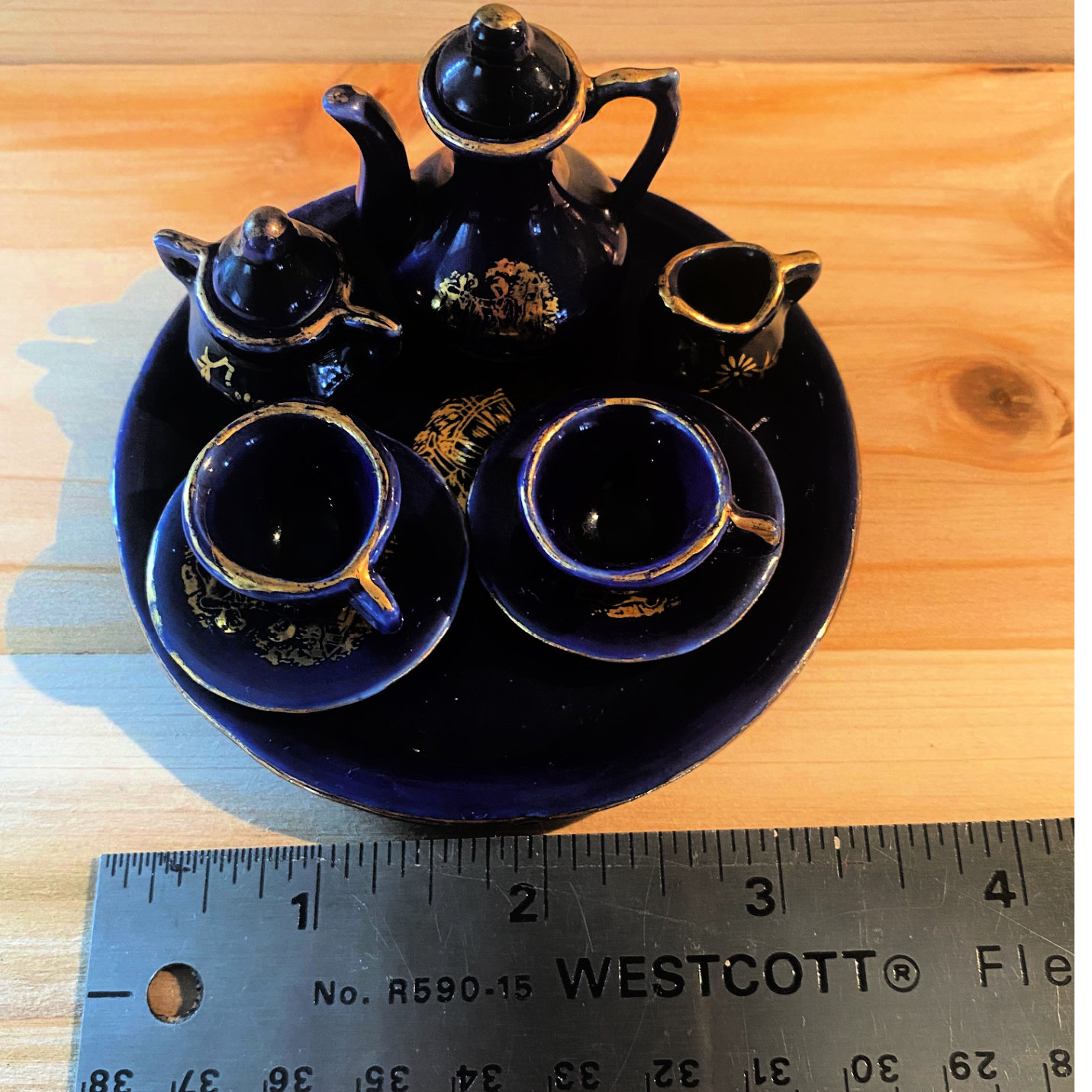 Lovely Miniature Porcelain Tea Sets Collectible - Etsy