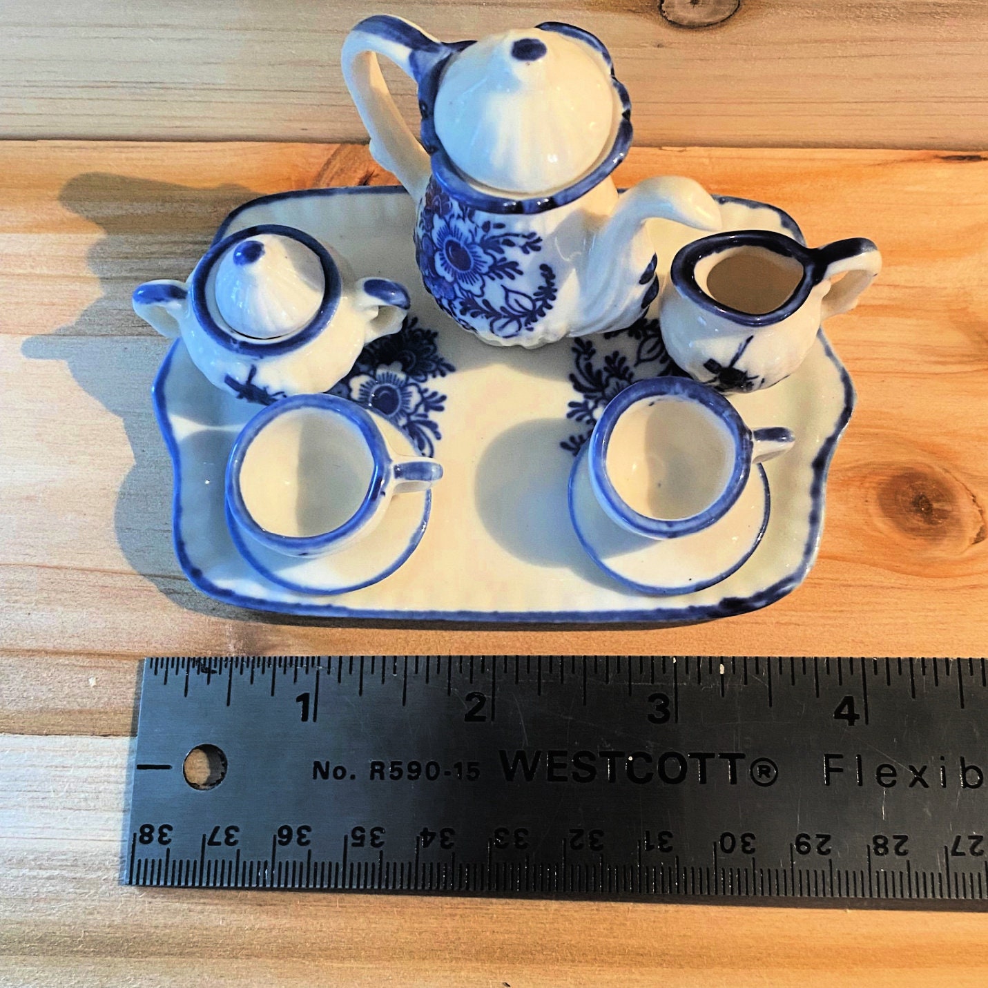 Lovely Miniature Porcelain Tea Sets Collectible - Etsy