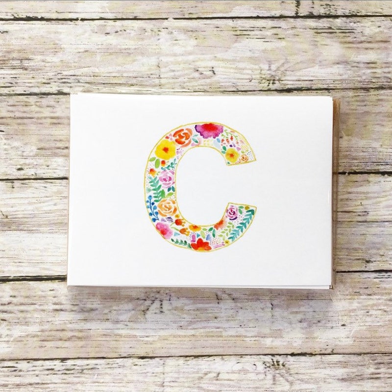 Monogram C - Etsy