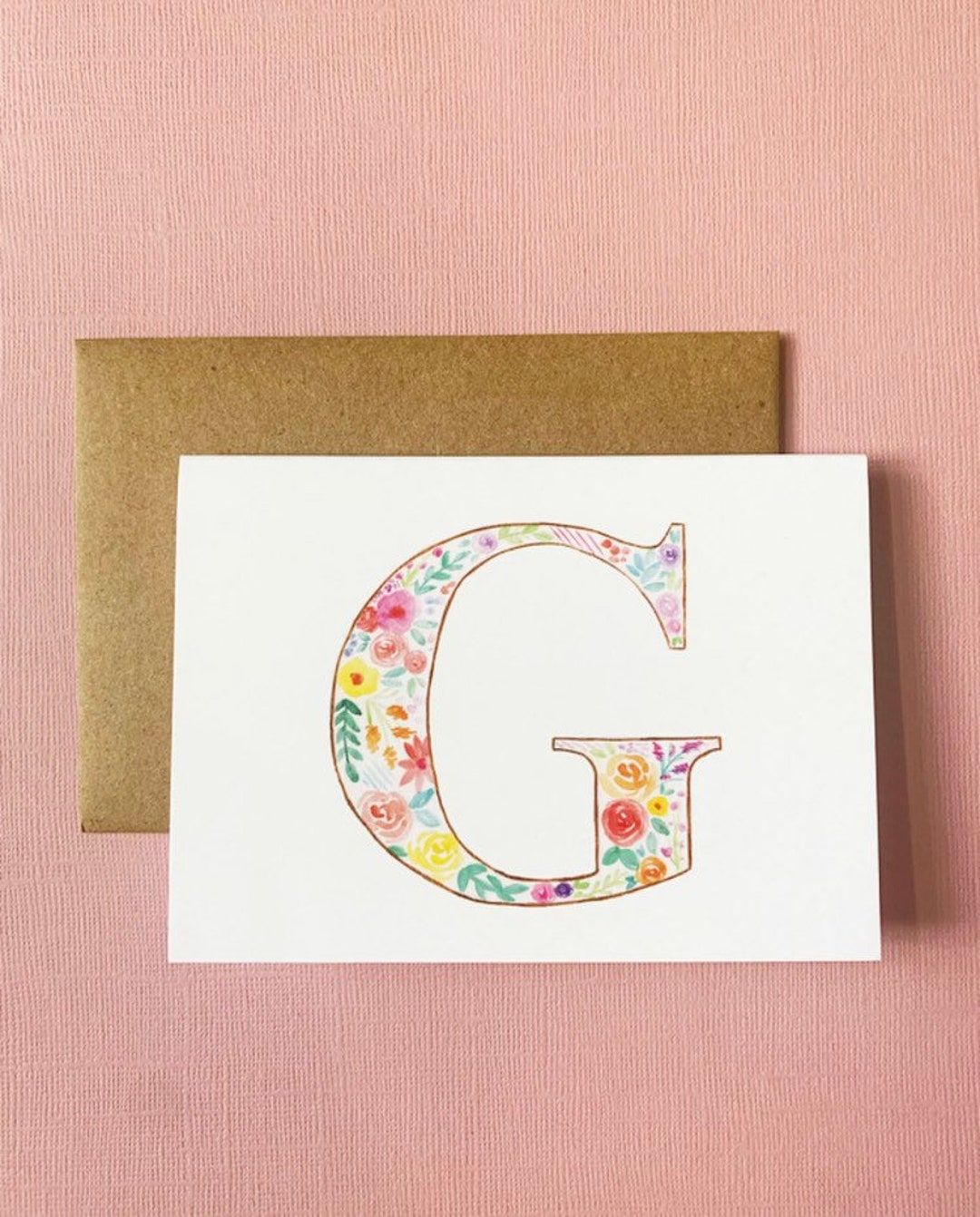 Monogrammed "g" Stationery Sets, Greeting Card Packs, "g" Cards ...