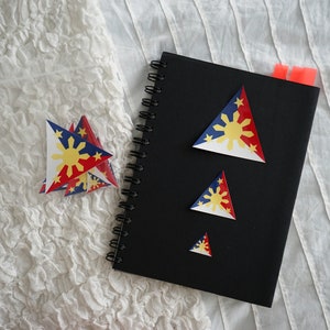 Philippines Flag Sticker for Laptop, Book, Mug - Etsy