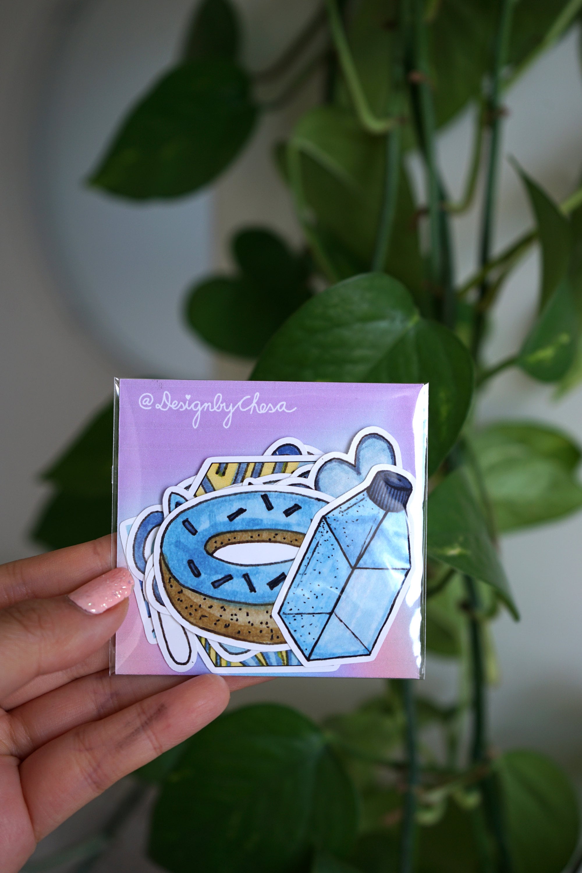 Blue aesthetic sticker pack | Etsy