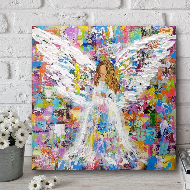 Angel Print - Etsy