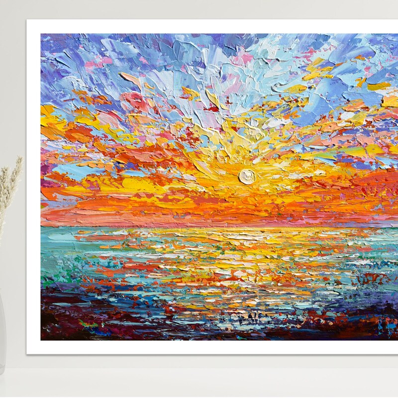 Impressionist Ocean - Etsy