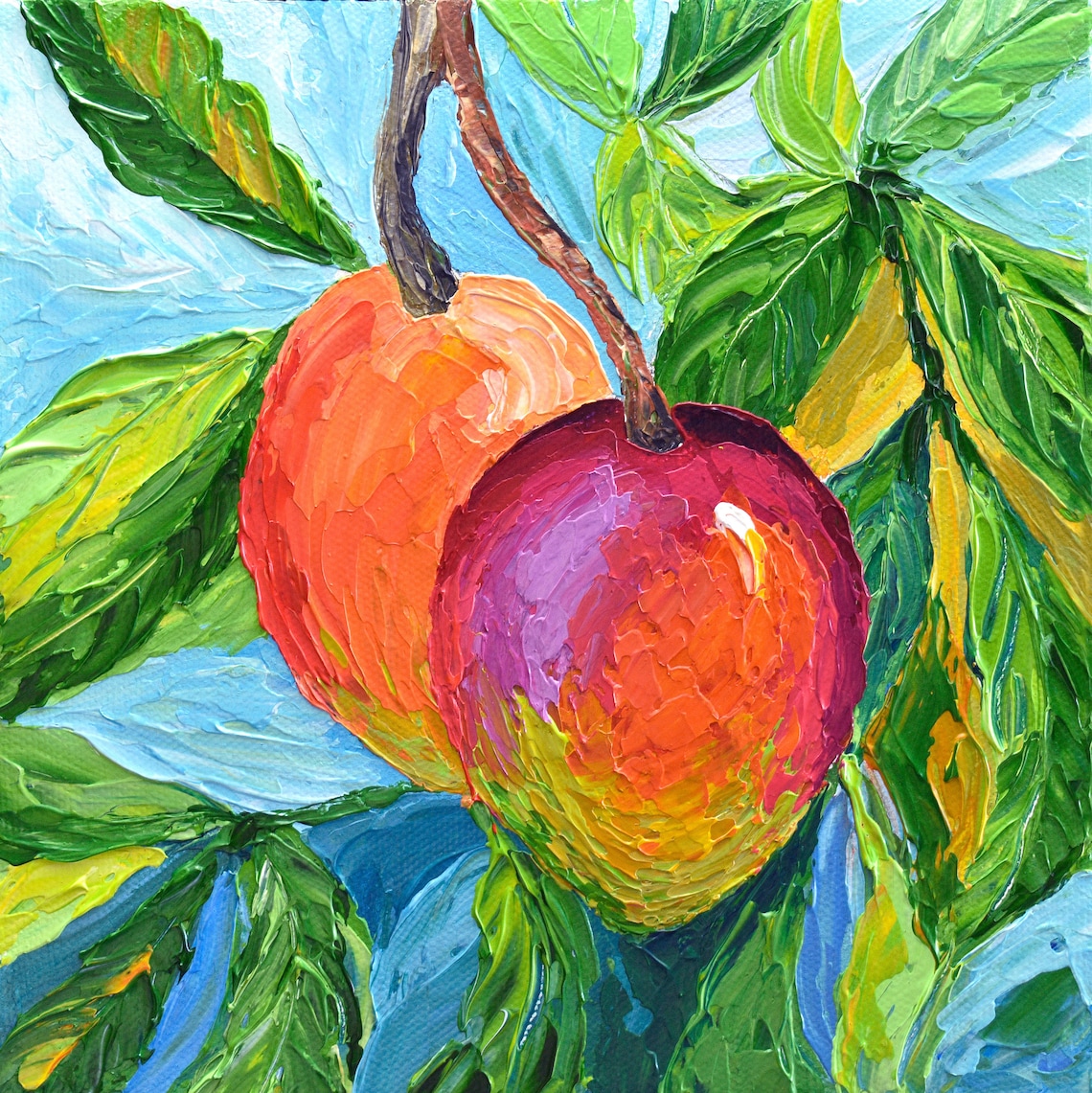 Mango Fruit Décor Kitchen Wall Art Print Botanical Giclée - Etsy