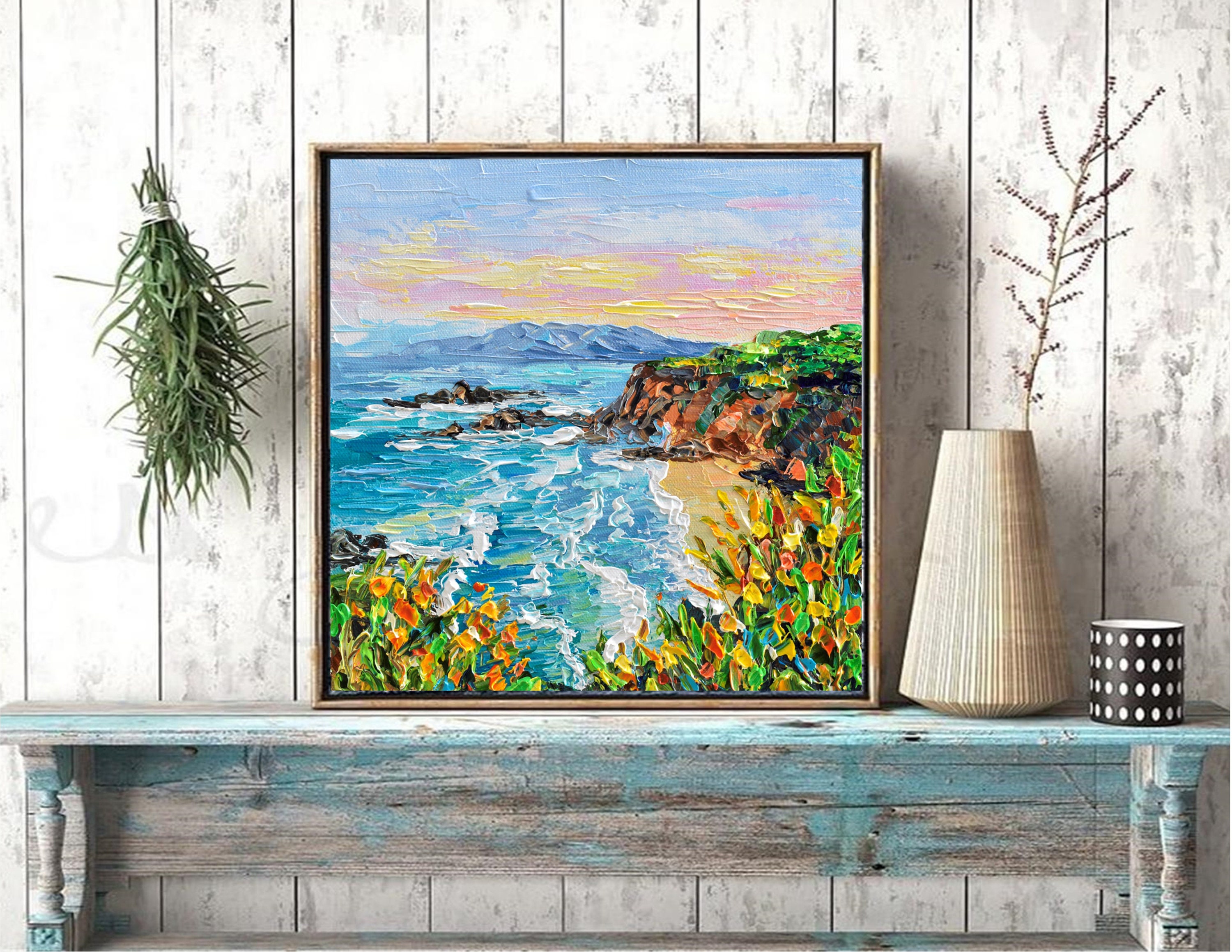 Laguna Beach Print Coastal Wall Art Décor Giclée Print of - Etsy