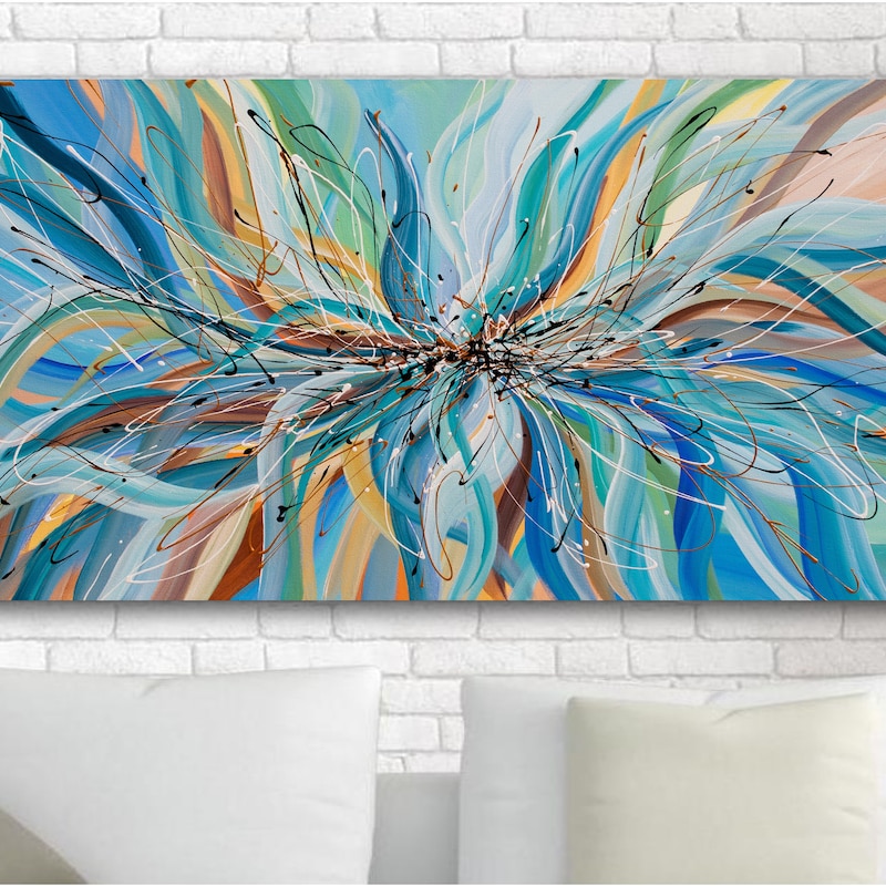 Abstract Wall Art - Etsy