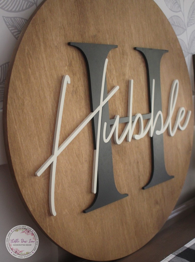 Custom 3D Name Sign Personalized Sign 3D Family Name Sign - Etsy