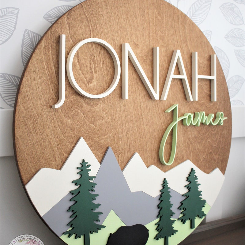 Woodland Scene - Etsy