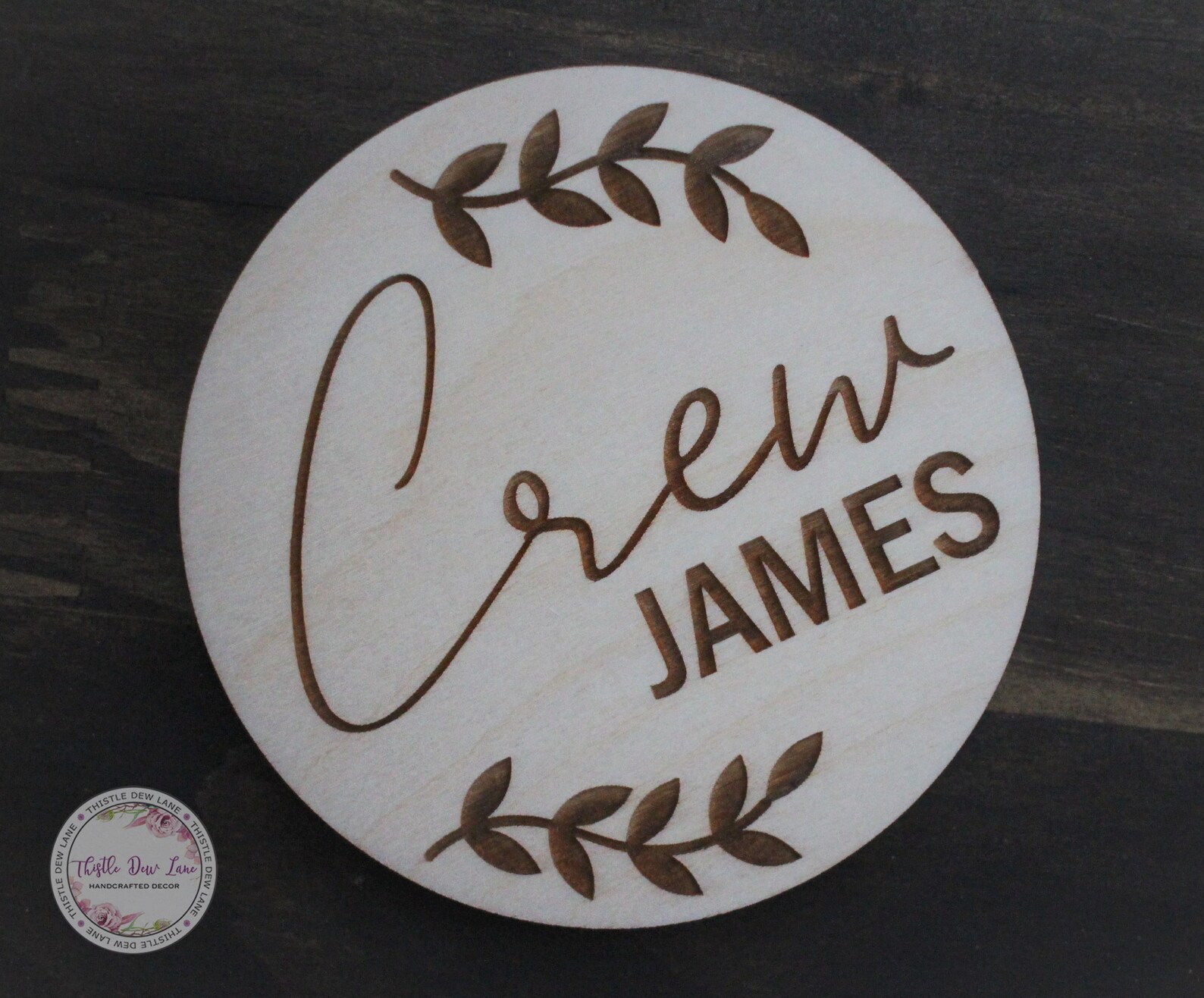 Engraved Baby Name Sign Newborn Birth Announcement Sign - Etsy