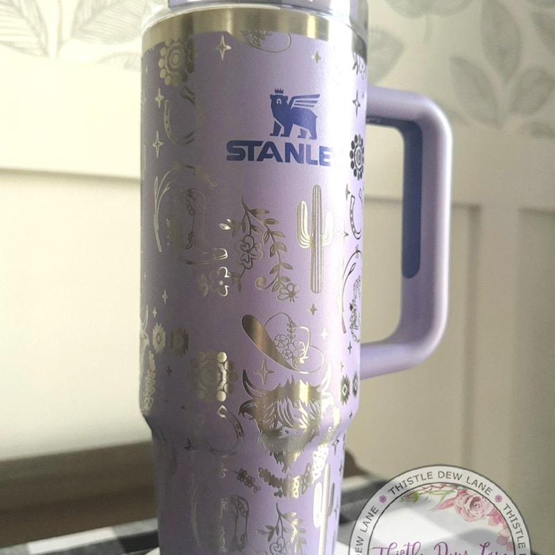 Cow Print Stanley Cup - Etsy