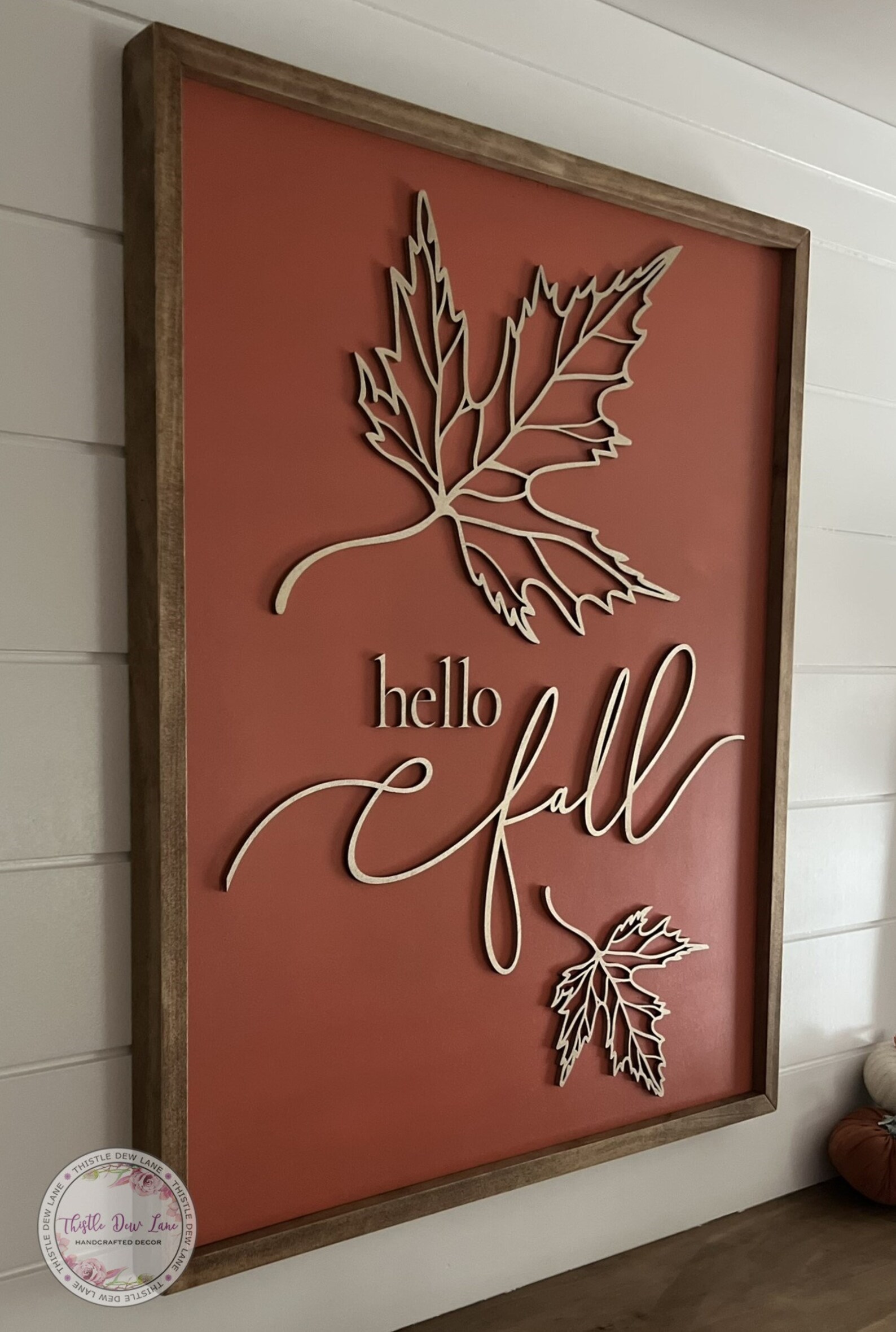 Hello Fall Sign Wood Fall Sign 3D Hello Fall Sign Hello - Etsy