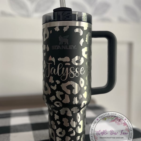 Leopard Print Stanley Cup - Etsy