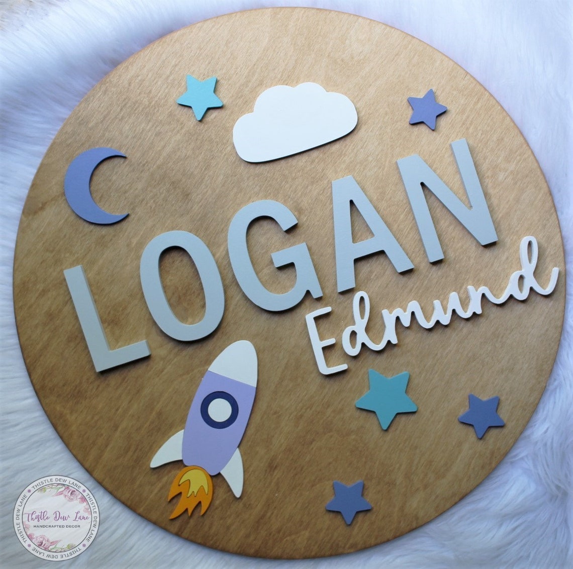 Space Name Sign Space Wall Art 3D Name Sign Outer Space - Etsy