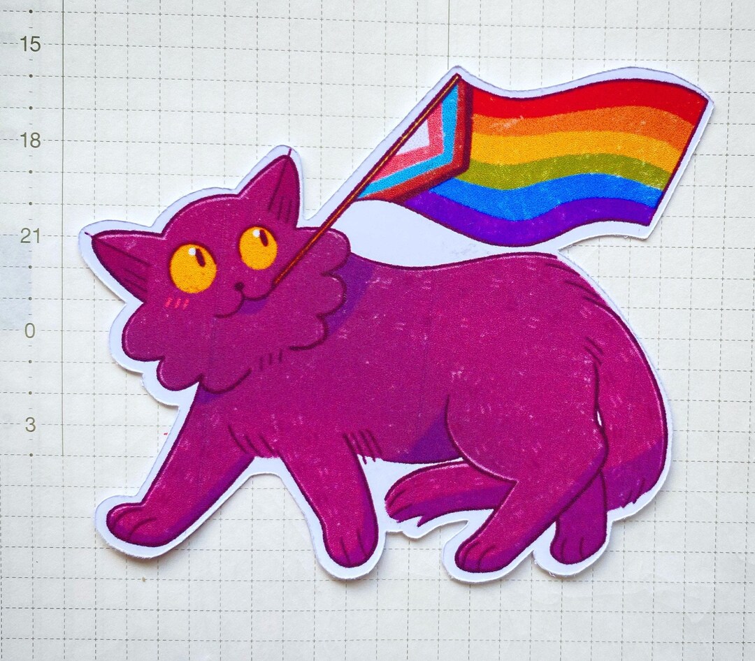 LGBTQ HILDA Sticker Schwul, lesbisch, nichtbinär, trans - Etsy.de