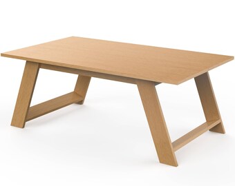 Angled table legs | Etsy