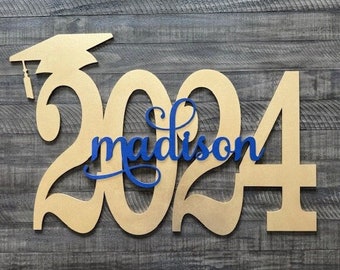 2024 Personalized Graduation Sign - Etsy