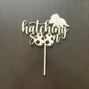 Hatching Soon Sign, Hatching Soon, Hatching Soon Baby Shower, Oh Baby ...