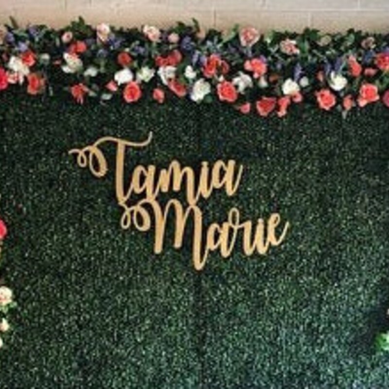 Laser Cut Names - Etsy