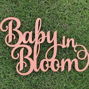 Baby in Bloom Sign: Baby Shower, Mama to Be - Etsy
