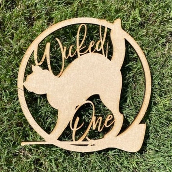 Wicked One Wicked One Birthday Wicked One Sign Happy - Etsy