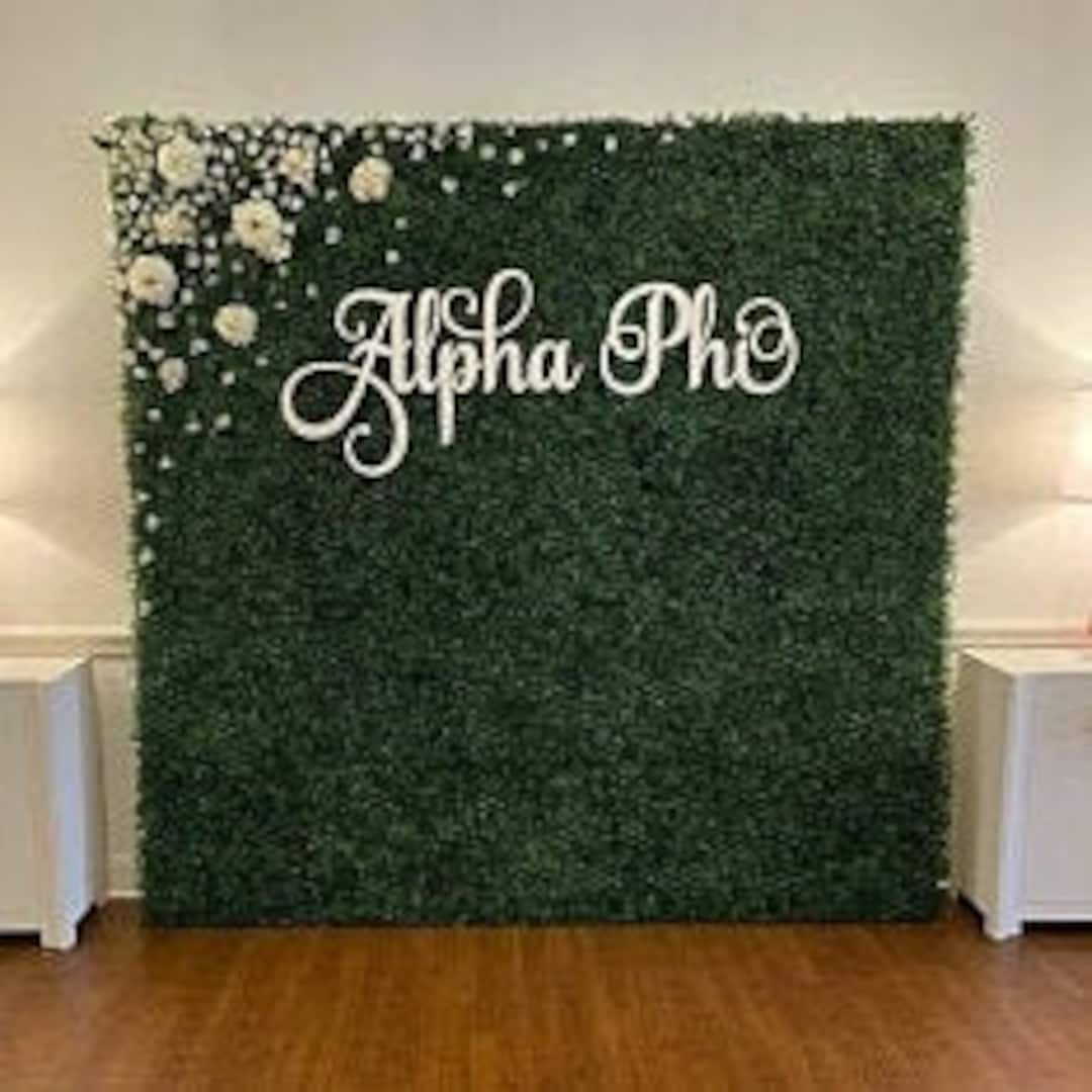 Sign for Party Backdrop, Custom Wooden Name Sign for Nursery, First ...