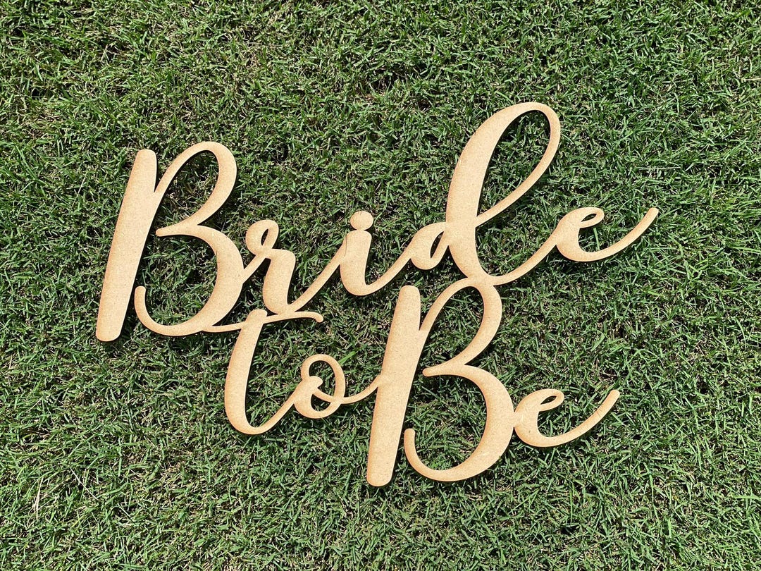 Bride to Be Sign, Cute Bridal Shower Back Drop, Here Comes the Bride ...