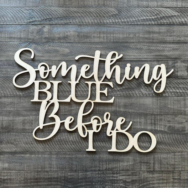 Something Blue Before I Do - Etsy