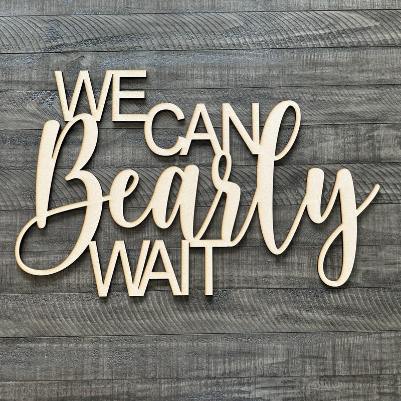 We Can Bearly Wait Baby Shower - Etsy