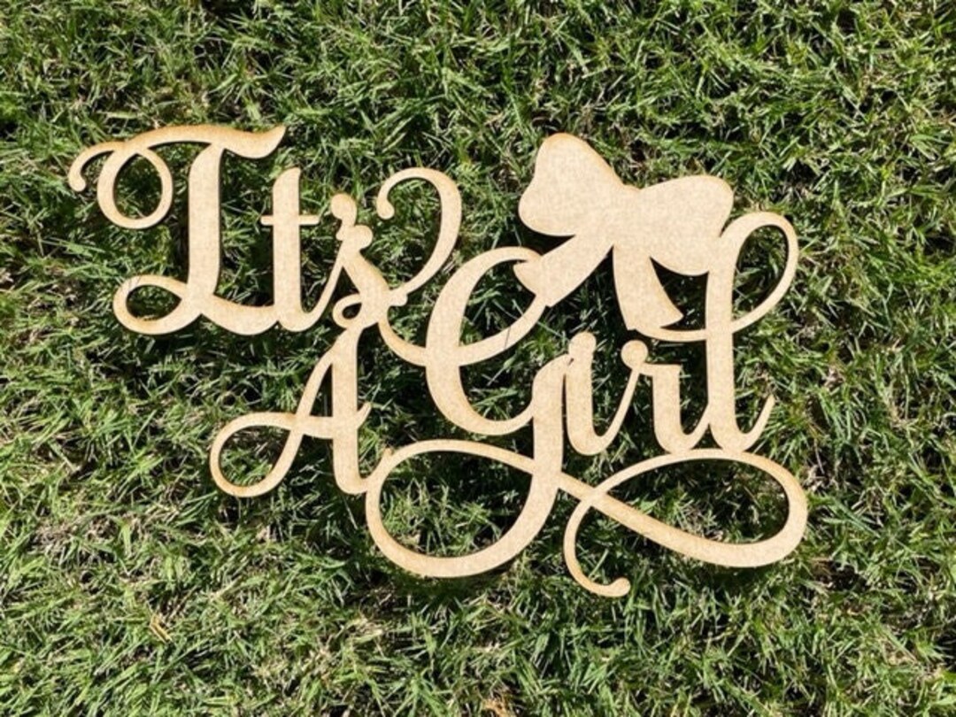 It's a Girl, It's a Girl Sign, Oh Baby Sign, Gender Reveal, Cute Baby ...