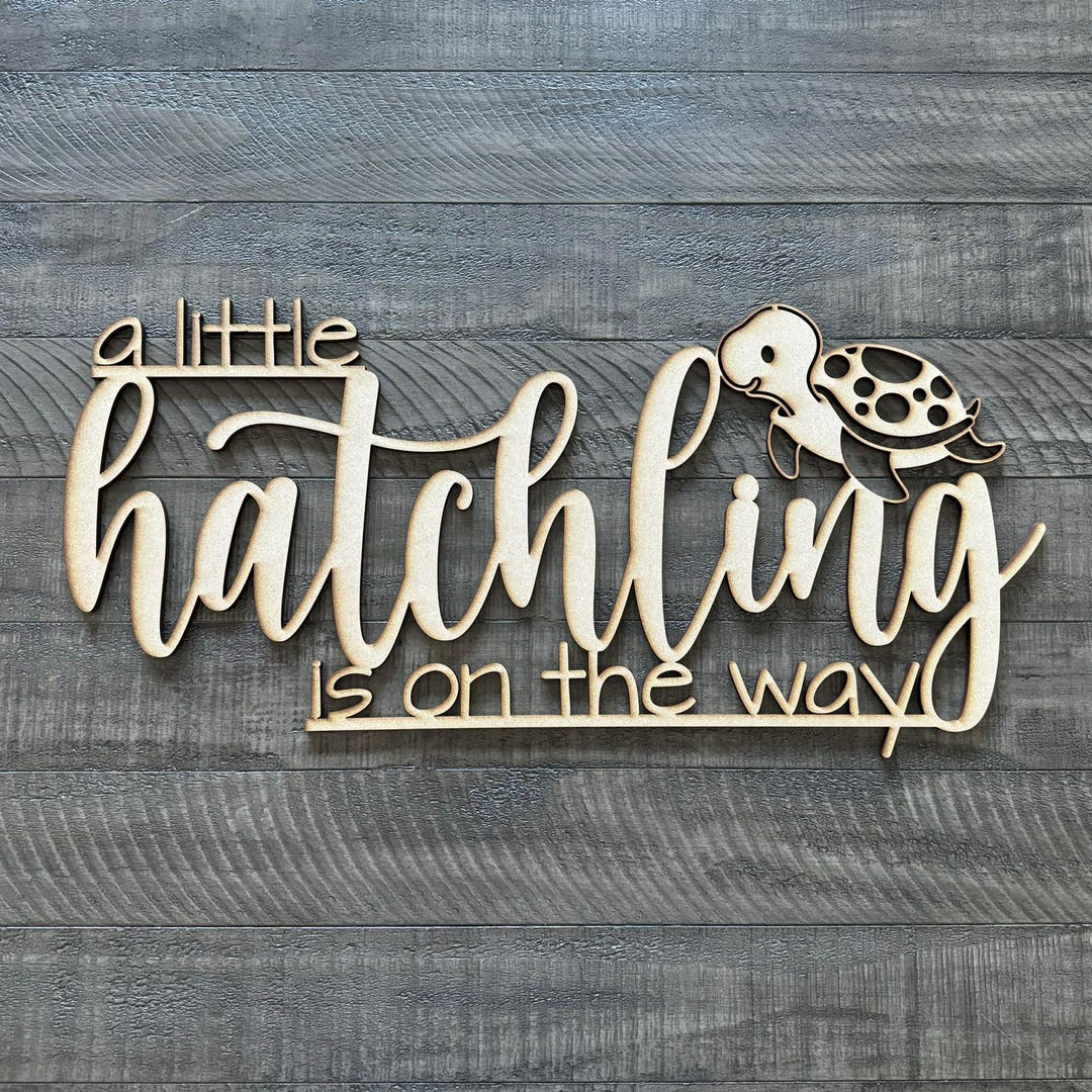 Hatchling Baby Shower Sign: Turtle Theme Shower, A Little Hatchling is ...