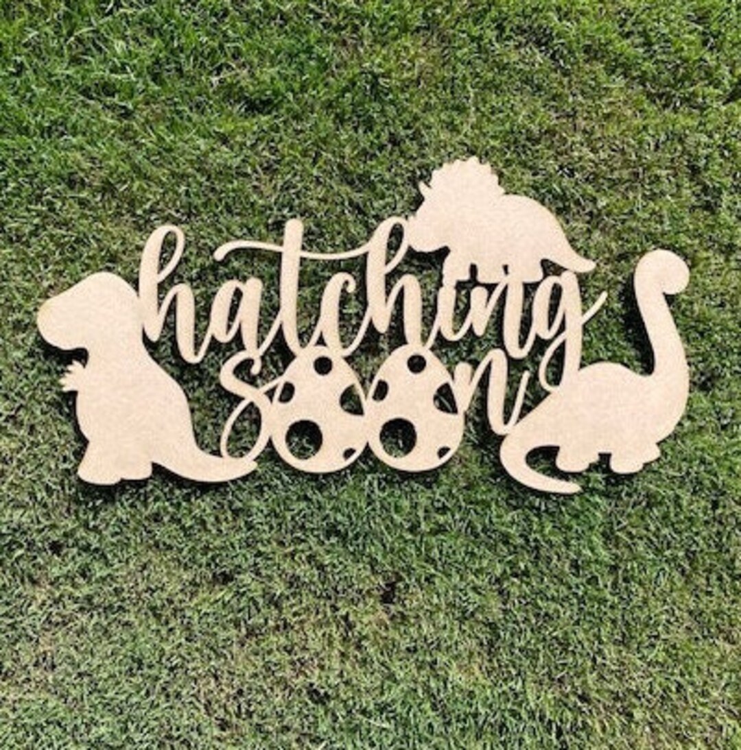 Hatching Soon Sign Hatching Soon Hatching Soon Baby Shower - Etsy