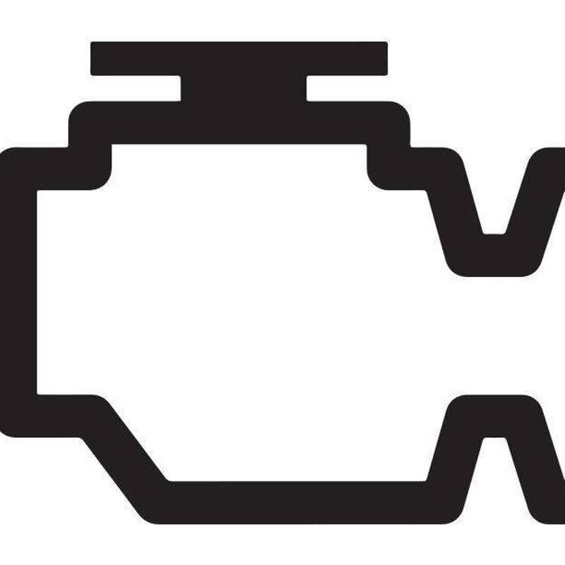 Check Engine Light Pumpkin Stencil - Etsy