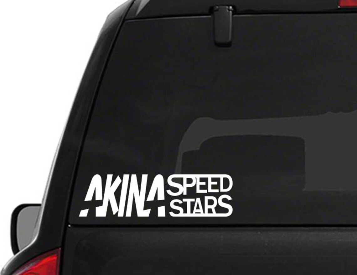 Akina Speed Stars Decal. Initial D. 86. Drift Car. Car Decal. | Etsy