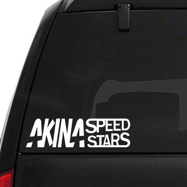 Akina Speed Stars Decal - Etsy
