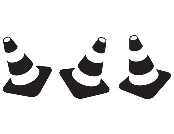 Cone Decal - Etsy
