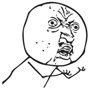 Why You No Meme Decal - Etsy