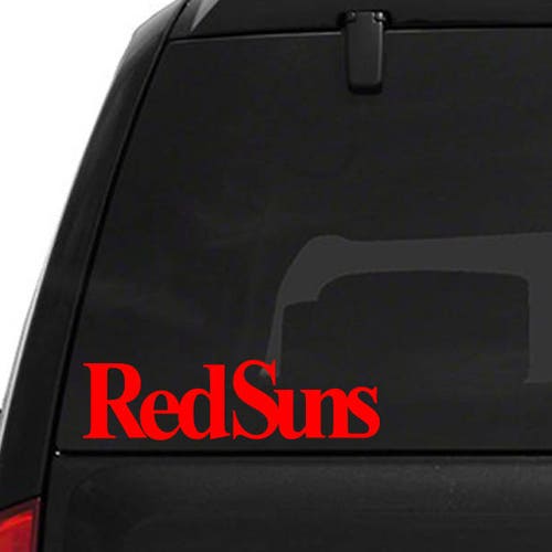 Redsuns Decal. Initial D. RX7. Drift Car. Car Decal. Bumper | Etsy