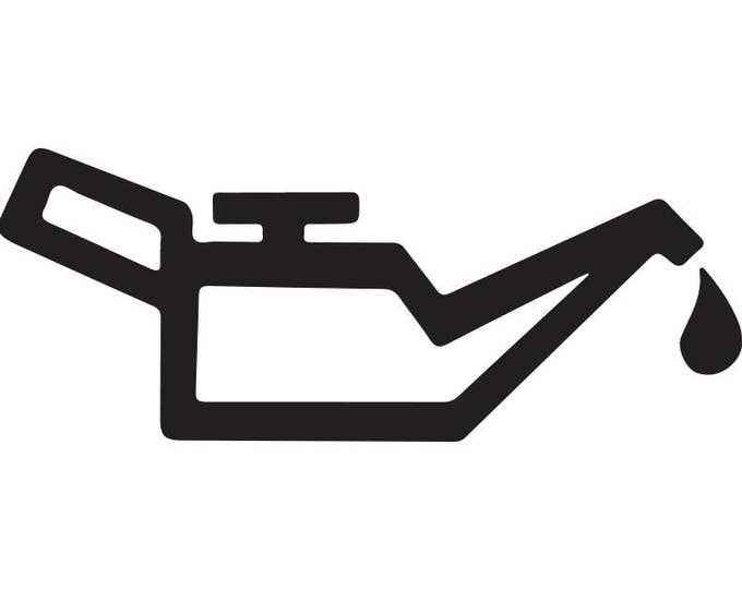 Oil Light Decal - Etsy