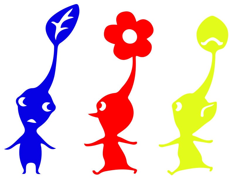 Pikmin Decal. Nintendo Gamer. Video Game Vinyl Sticker - Etsy