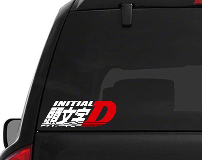 Initial D Decal. 86. Drift Car. Car Decal. Bumper Sticker. Window ...