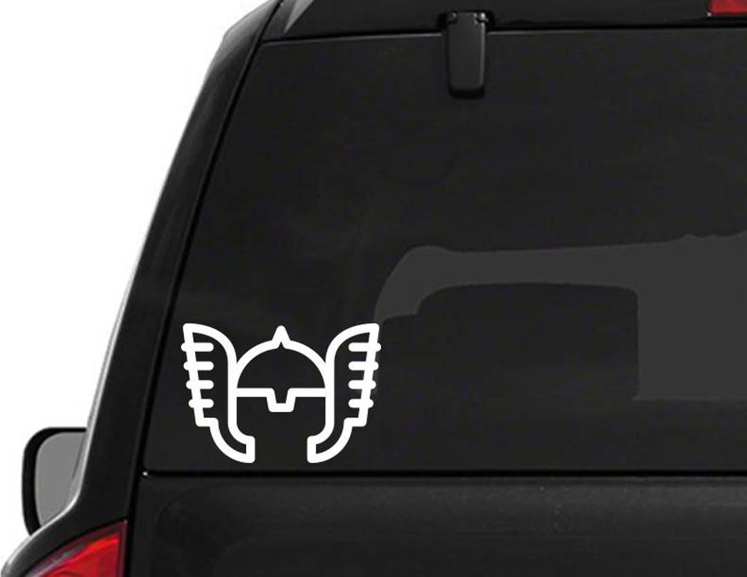Thor Themed Super Hero Decal Marvel Comics - Etsy