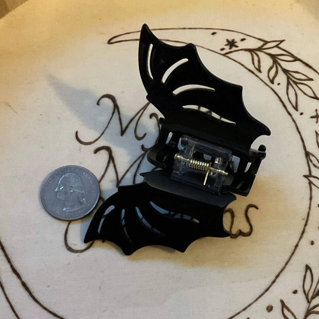 Bat Hair Clip - Etsy