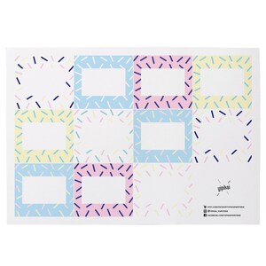 22 Cute Planner Stickers Download for Office Organization or School ...