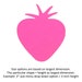 25 Pack - Paper Strawberry Shapes, Strawberry Shape, Strawberry Paper ...