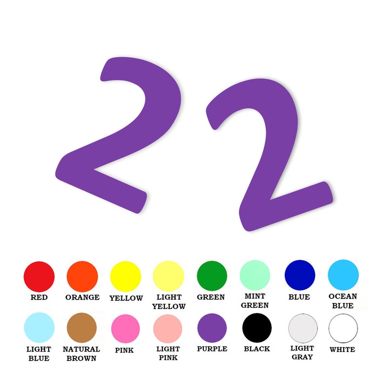 Number 2 Mosaic - Etsy