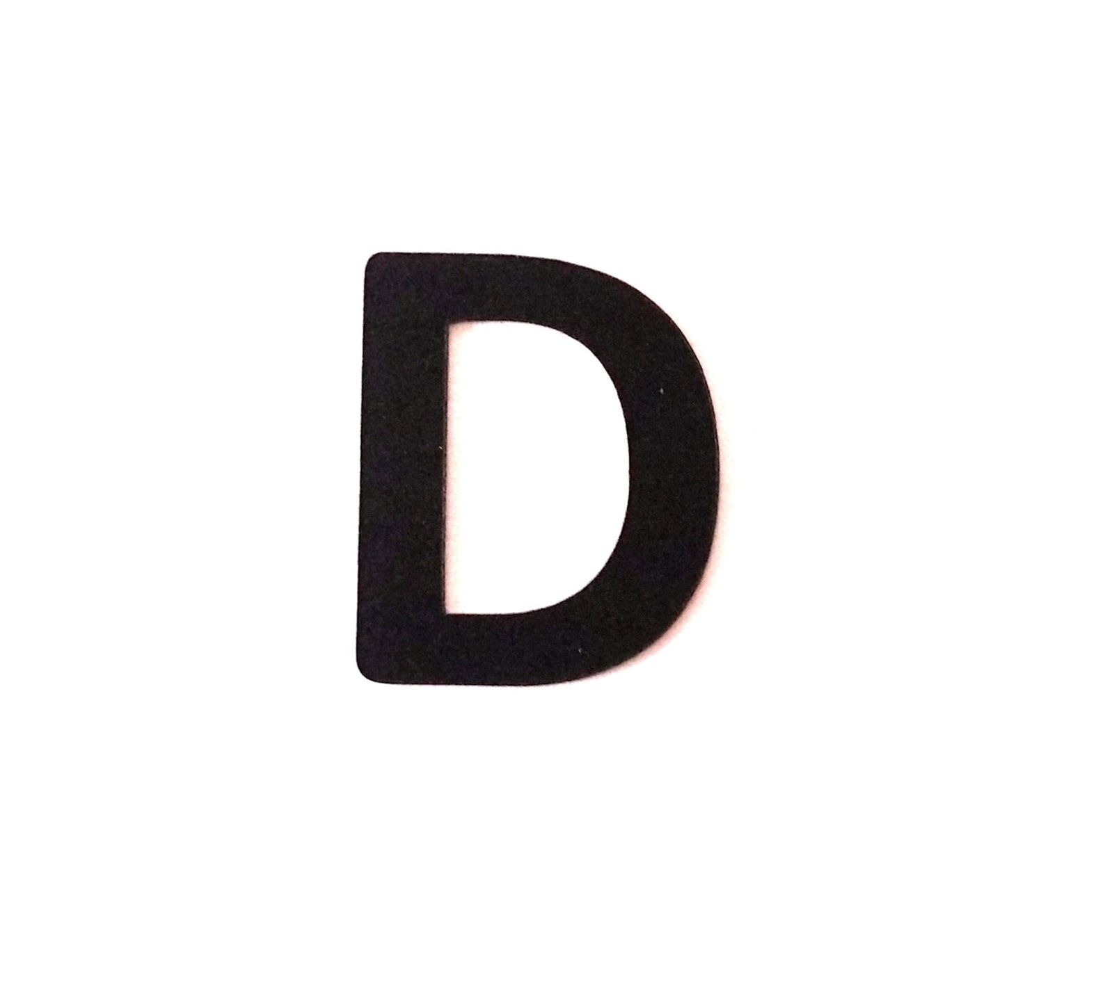 20 pack forma de la letra D letra D Cut Outs papel D | Etsy