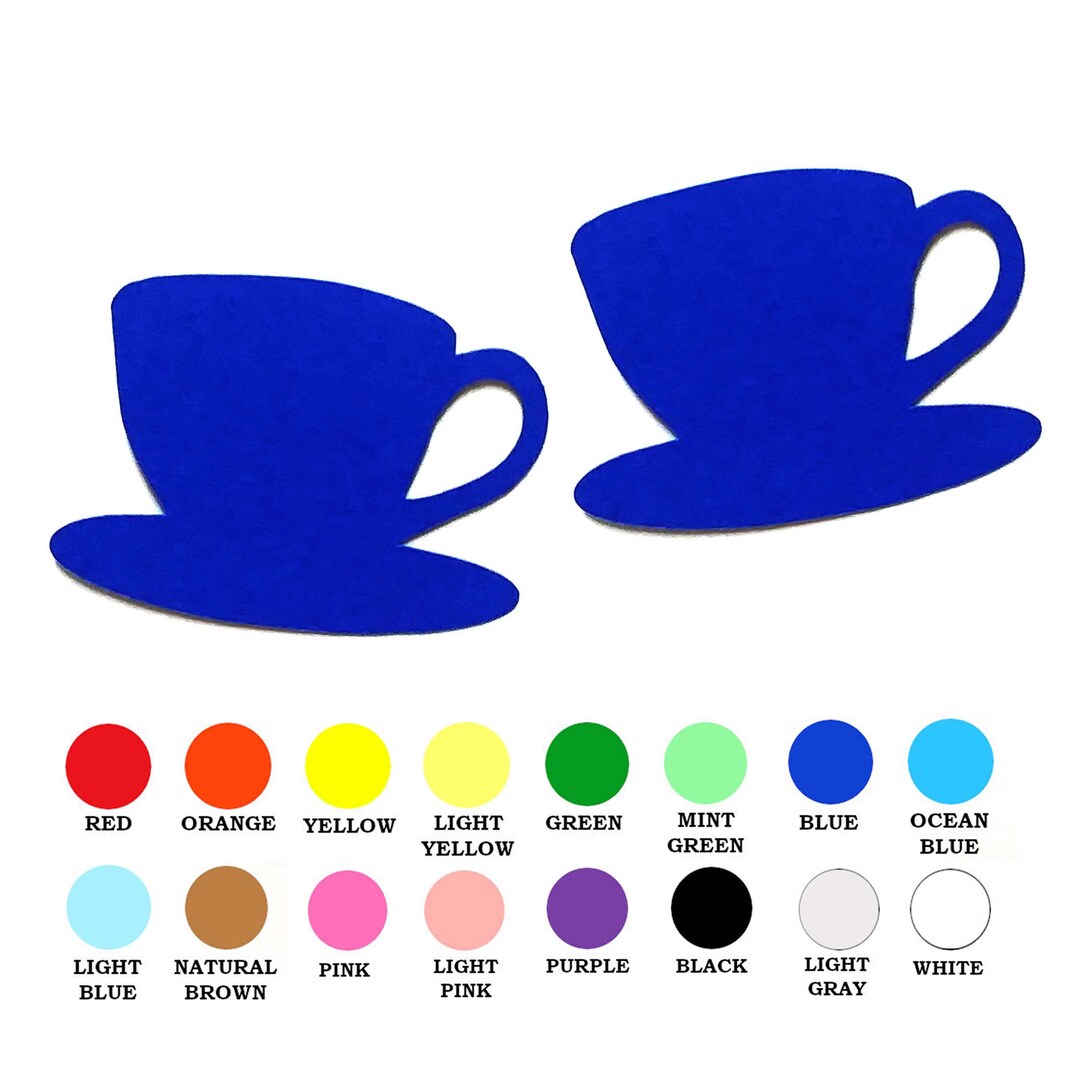 25 Pack Paper Tea Cup Shape Tea Cup Shapes Tea Cup Paper Cut Outs 25-pack-paper-tea-cup-shape-tea-cup-shapes-tea-cup-paper-cut-outs