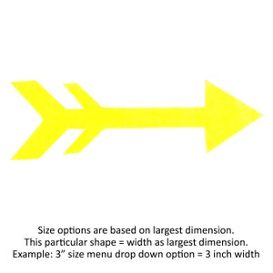 25 Pack - Paper Arrow Shape, Paper Arrow Cut Out, Paper Arrow Die Cut ...